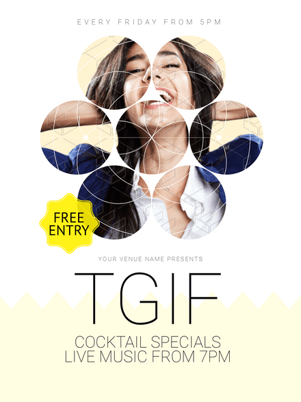 TGIF - Poster Template - Easil