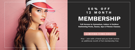 Health & Fitness Centre Membership Promotion Template - Facebook Cover ...