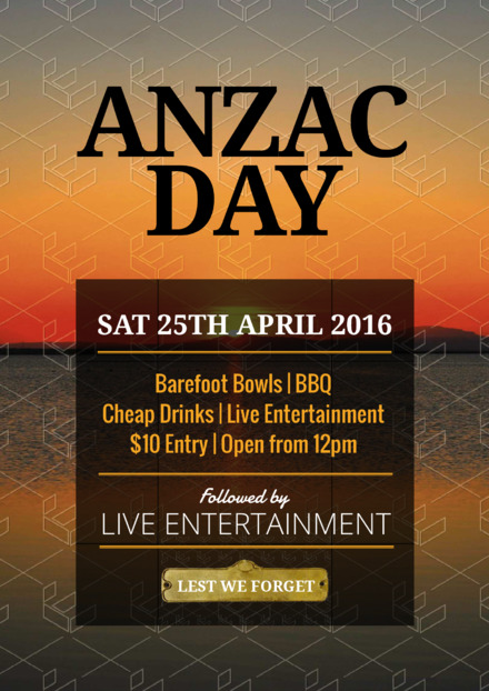 Anzac Day Poster Templates - Easil
