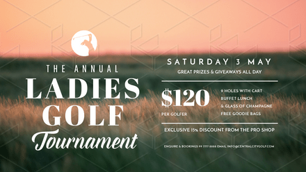Ladies Golf Tournament Template - Landscape TV HD - Easil