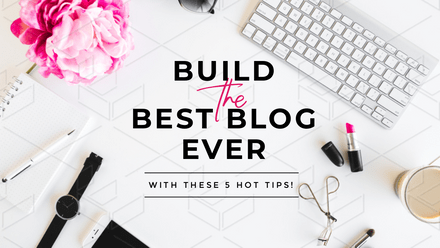 Build the best blog ever - YouTube Thumbnail Template - Easil