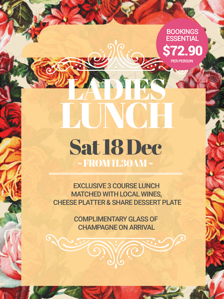 Ladies Lunch - Poster Template - Easil